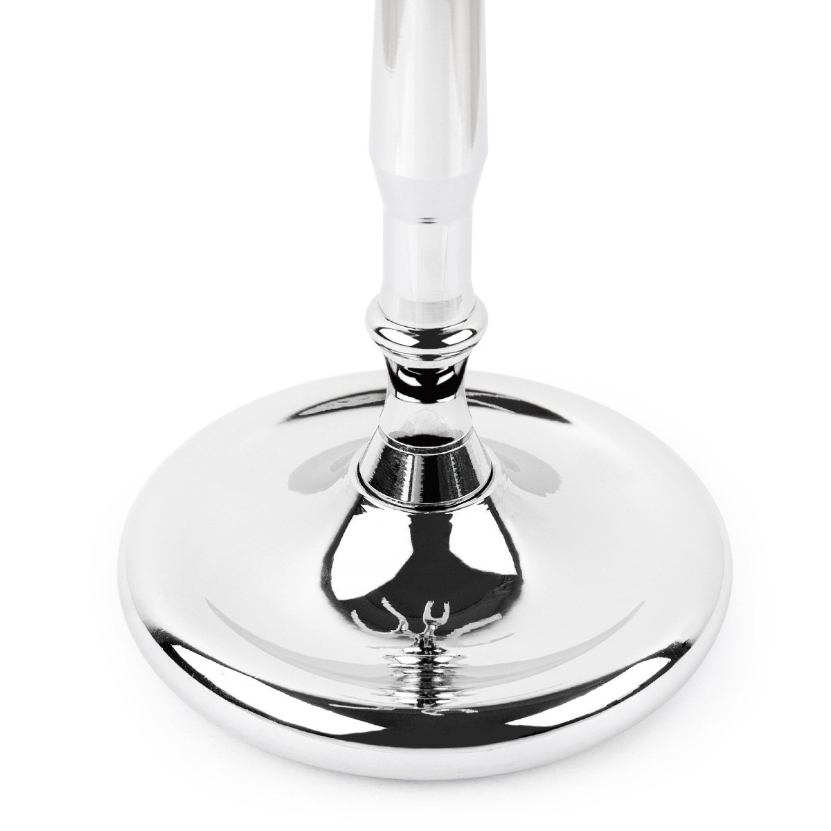 QSHAVE Deluxe 4 Prong Chrome Razor and Brush Stand, Prolong The Life of Your Shaving Brush