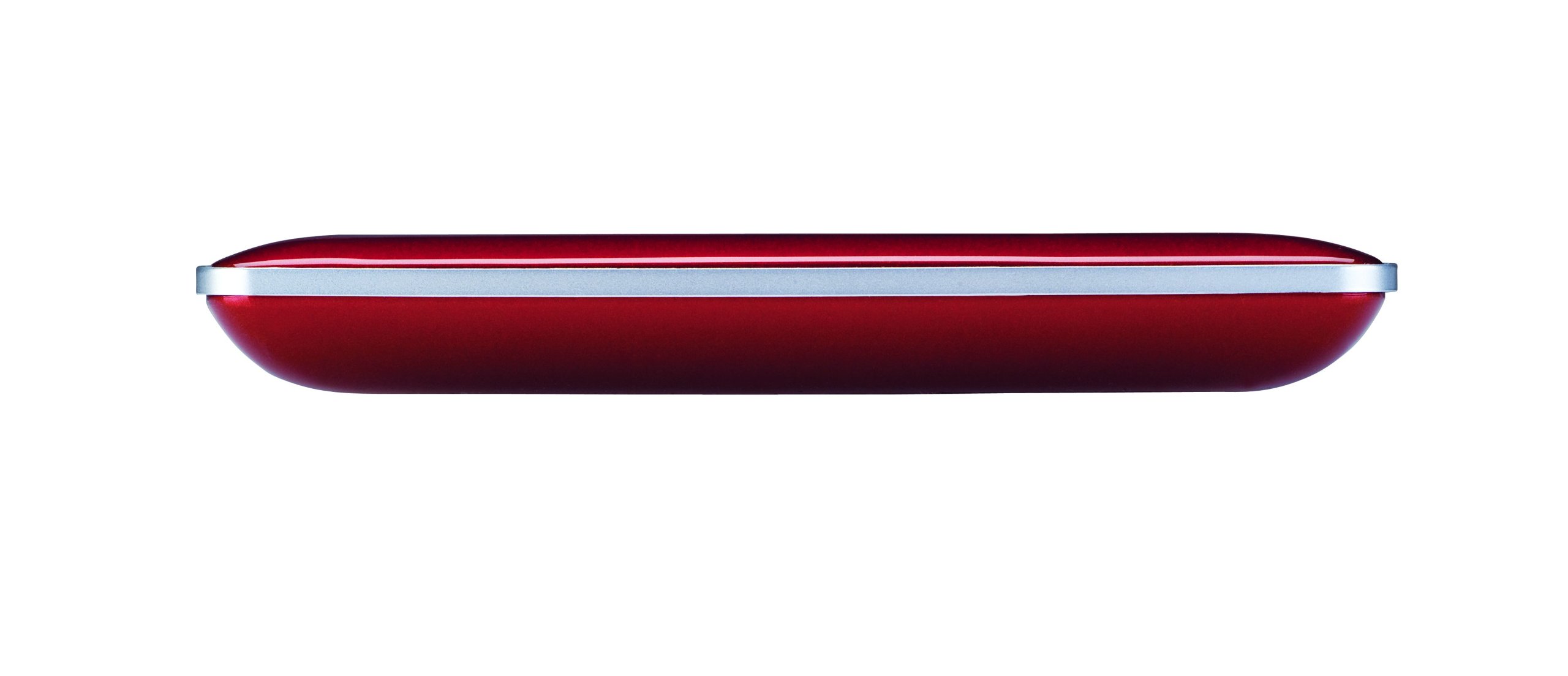 Iomega eGo Compact Edition USB 2.0 1TB Portable External Hard Drive 34882 (Ruby Red)