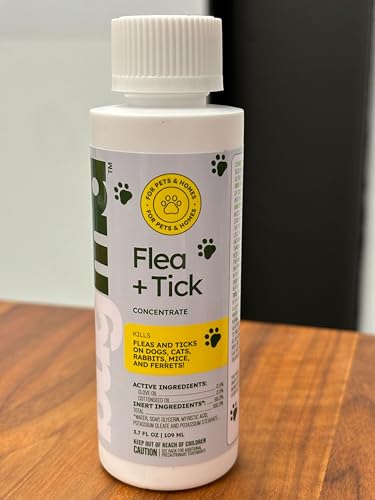 BugMD Flea and Tick Spray (2 Pack) - Flea and Tick Formula for Dogs, Flea and Tick Spray for Dogs, Flea Spray for Home, Flea and Tick Killer, Dog Flea and Tick Control