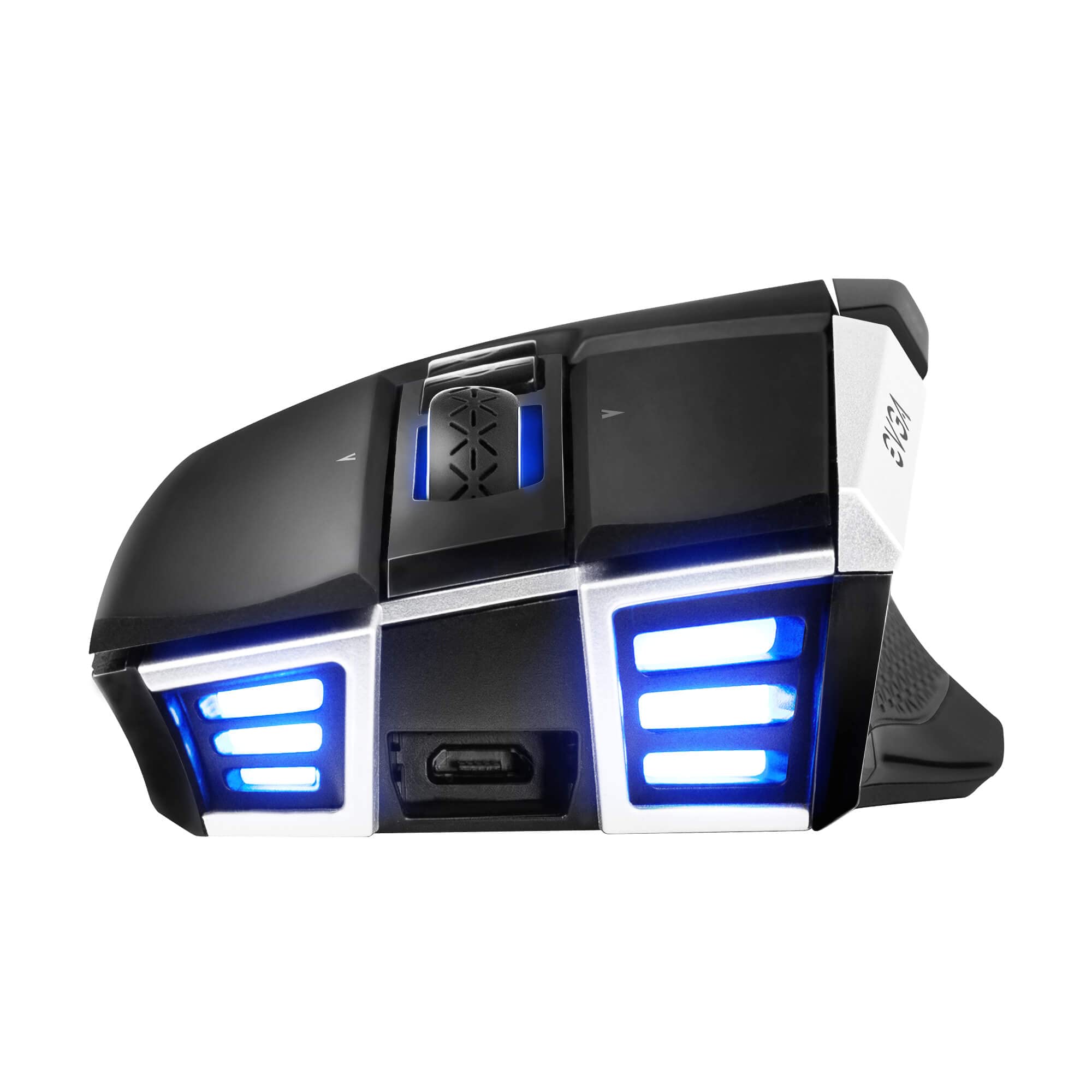 EVGA X20 Wireless Gaming Mouse, Wireless, Black, Customizable, 16,000 DPI, 5 Profiles, 10 Buttons, Ergonomic 903-T1-20BK-KR