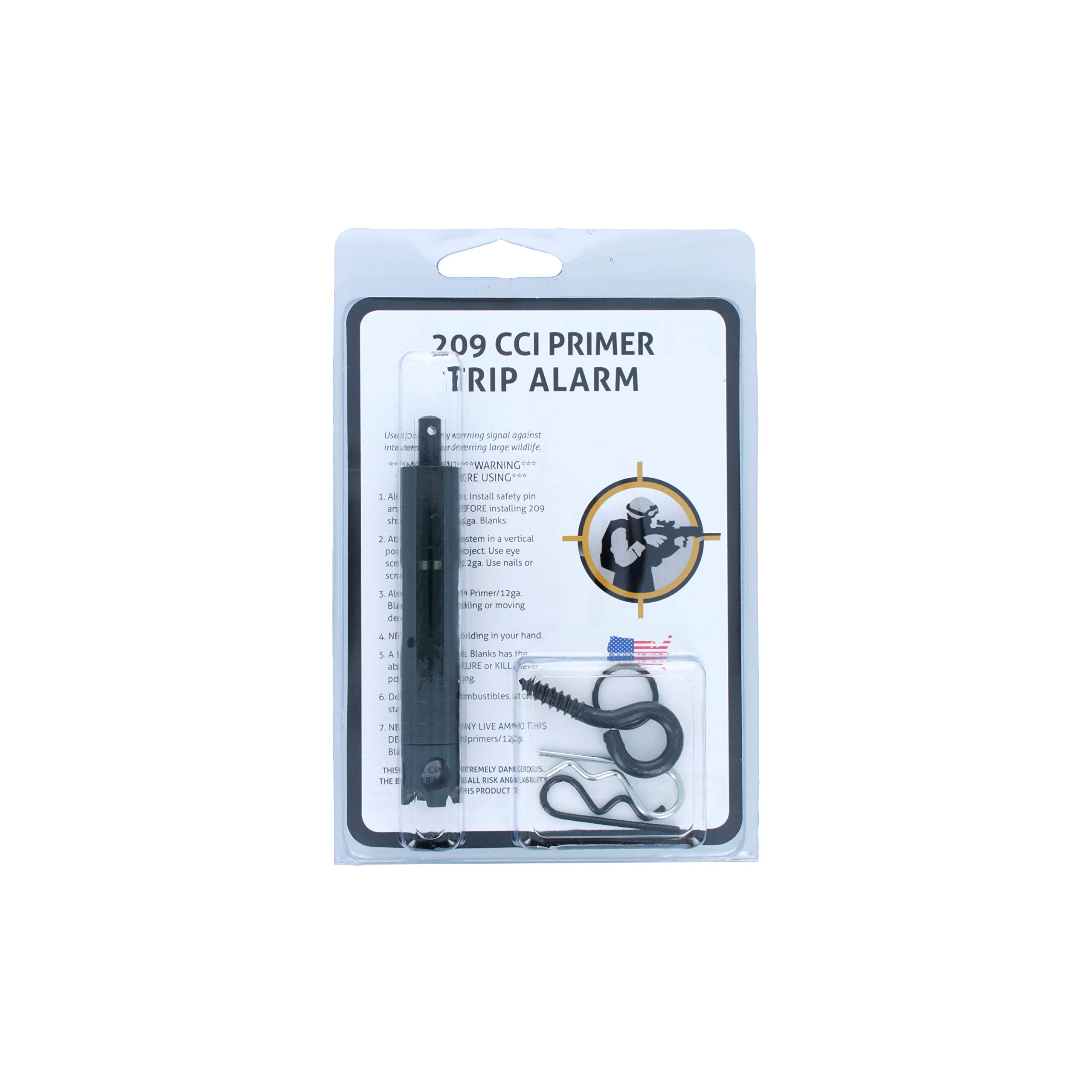 Janders Inc and FITH-OPS Alarm Signaling Device - The Booby-Trap Alarm Signaling Device can Alert You When trespassers are on Your Property