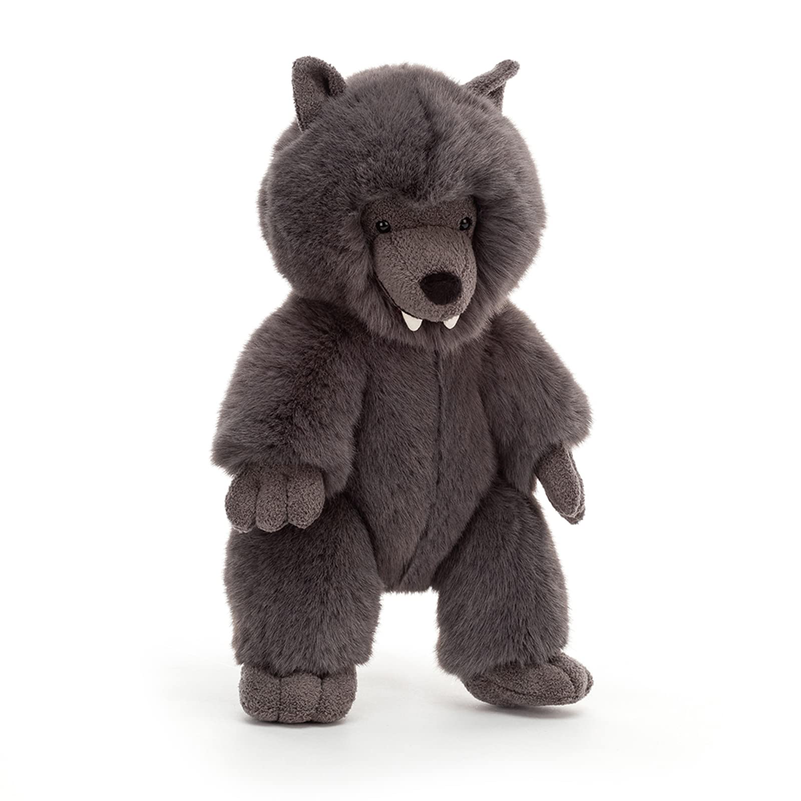 Jellycat Wilf Wolf Stuffed Animal, 11" | Wolf Plush Toy | Classic Children's Gift | Halloween Plush