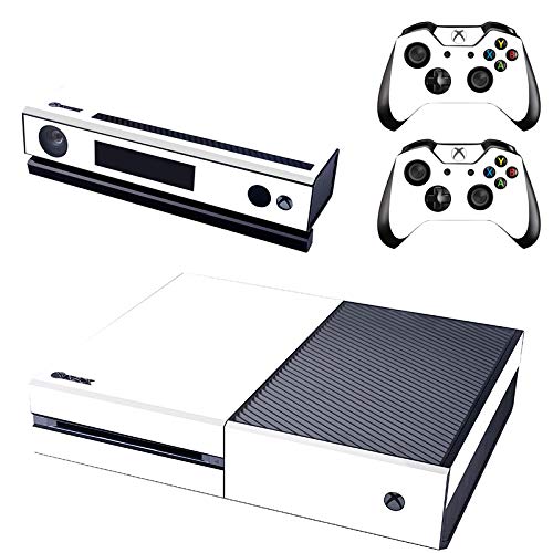 Adventure Games - Ultra White - Vinyl Console Skin Decal Sticker + 2 Controller Skins Set - Compatible with Xbox ONE Original Gaming Console Systems.