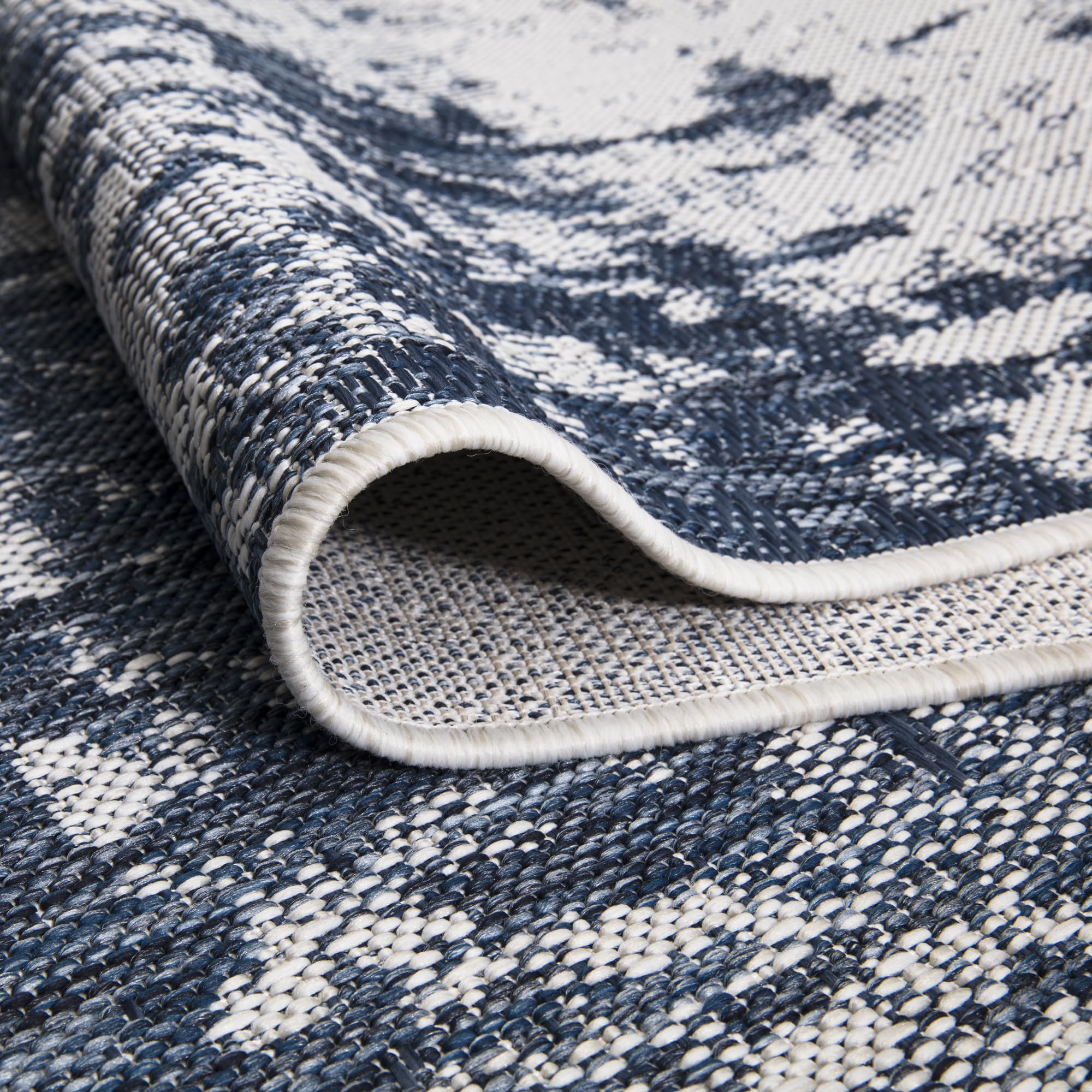 Keen Home Design Outdoor Runner Rug - 2x8 Washable Indoor/Outdoor Rug for Patio, Balcony, Kitchen, Garden, Beach, Deck and Porch. Size: 2'2" x 7'7"