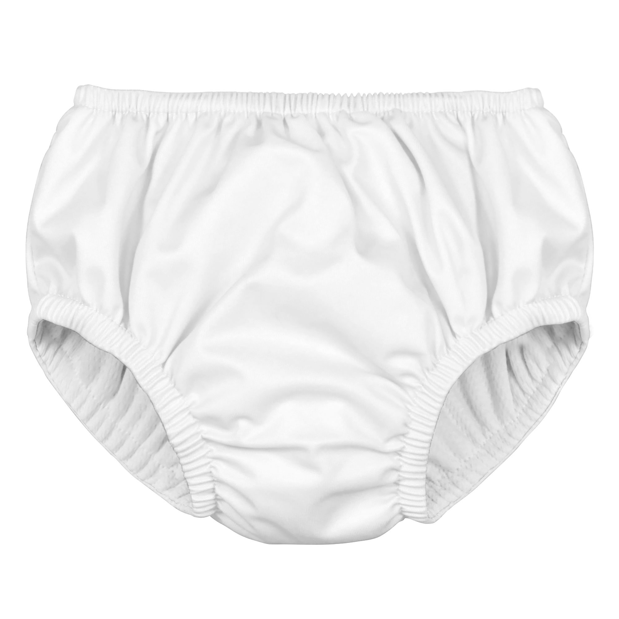 i Play. by green sprouts Reusable Swim Diaper (2pk) | No Other Diaper Necessary, UPF 50+ Protection White Pull On 6 Months