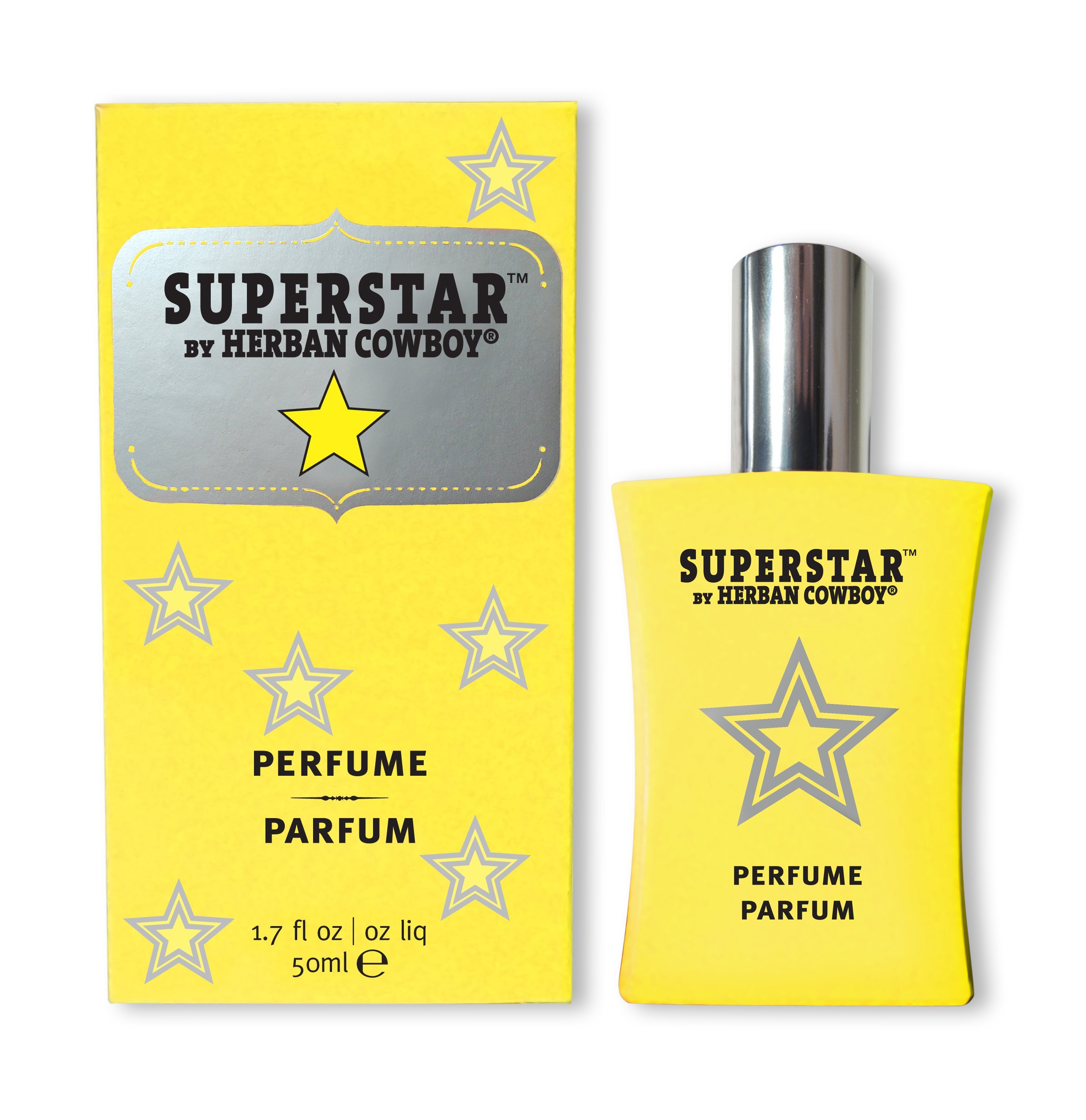 Herban Cowboy Superstar Perfume, 1.7 Fluid Ounce