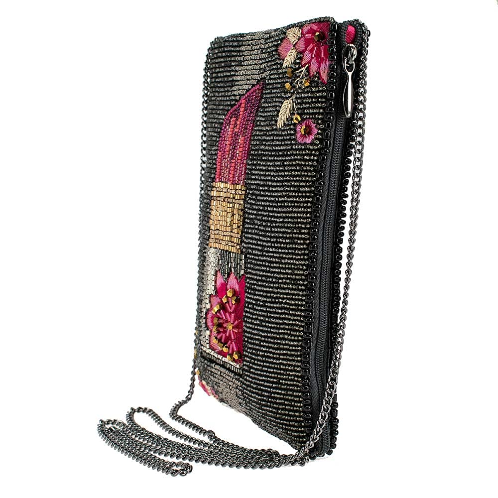 Mary Frances womens Glammed Up Crossbody Phone Sling Bag, Multi, Small US