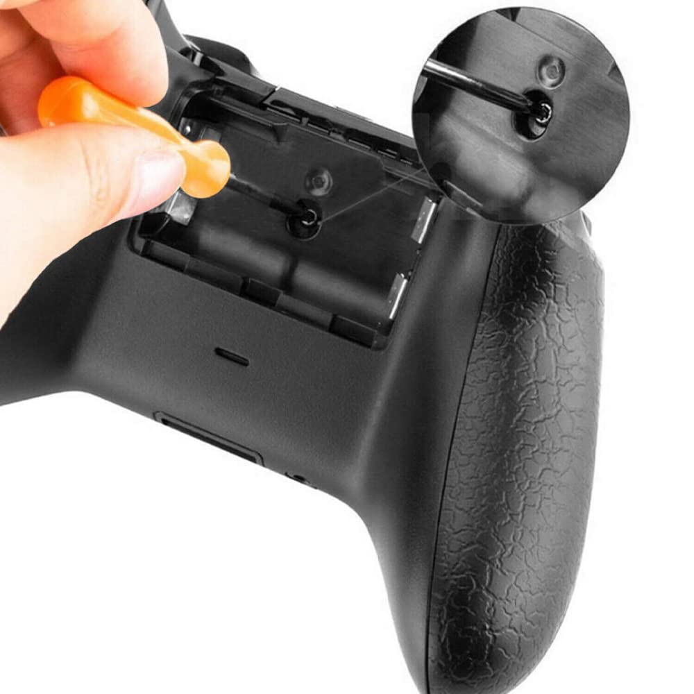 Acxico 1Set Analog Joystick Cap Repair Tool Kit for Xbox One Controller Replacement Thumbsticks Cap T6 T8 Torx Screwdriver Thumbstick Caps Repair Set