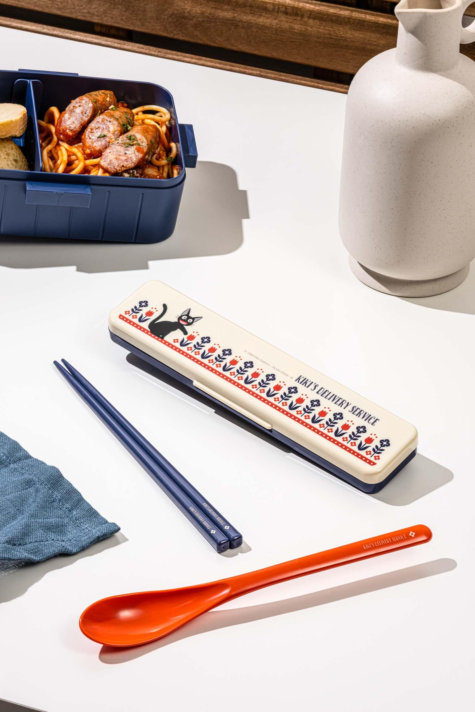 Kiki's Delivery Service Chopsticks and Spoon with Case -Modern