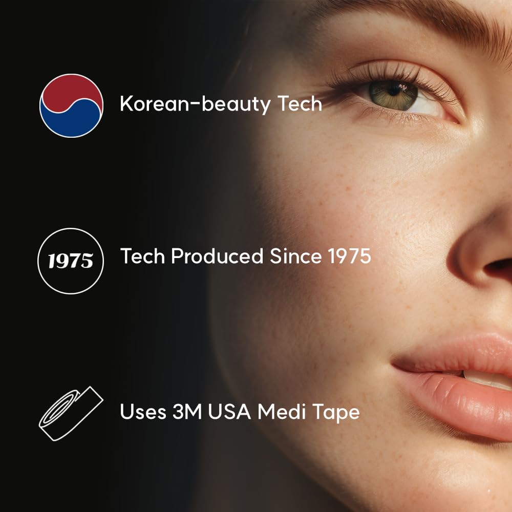 Korean Eye Charm Double Eyelid Tape Hooded Eye Lift β Droopy Eyelid Lifter Eye Lid Strips for Hooded Eyes (Double Sided 3mm 176p)