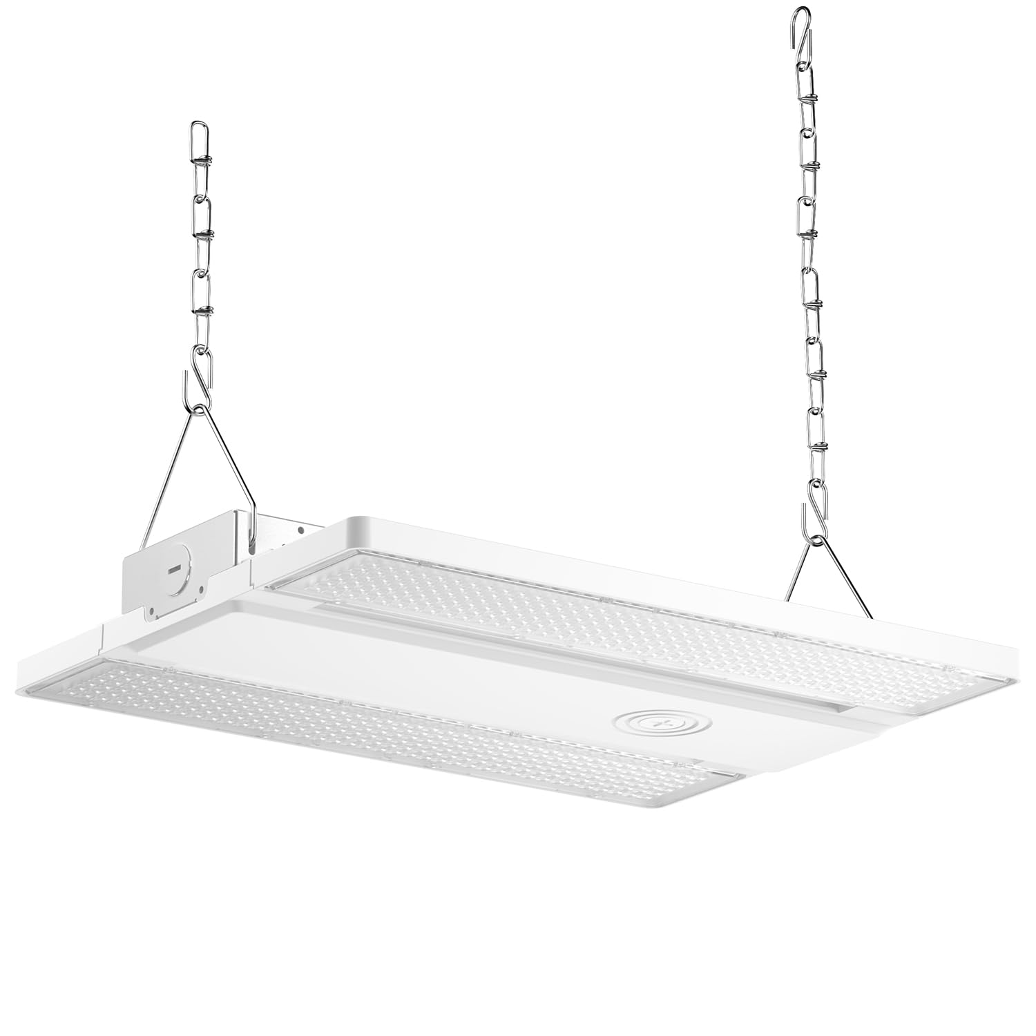 dephen 155W LED Linear High Bay Light - 23256LM LED Shop Light 155W/130W/110W Wattage Adjustable 4000K/5000K Color Tunable Garage Ceiling Lights for Supermarkets, Factory UL-Listed 1 Pack