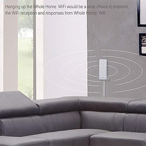 Koroao Wall Mount Holder for Linksys Velop Tri-Band AC2000/AC6600/AC4400/AC2200 Whole Home WiFi Mesh System by Koroao, Linksys Velop Mesh Router Holder (2PACK)
