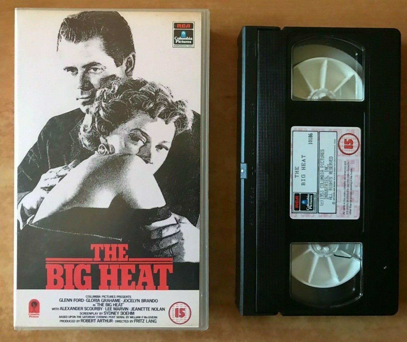 The Big Heat (1953): Police Action Drama - Glenn Ford / Gloria Grahame - Pal VHS