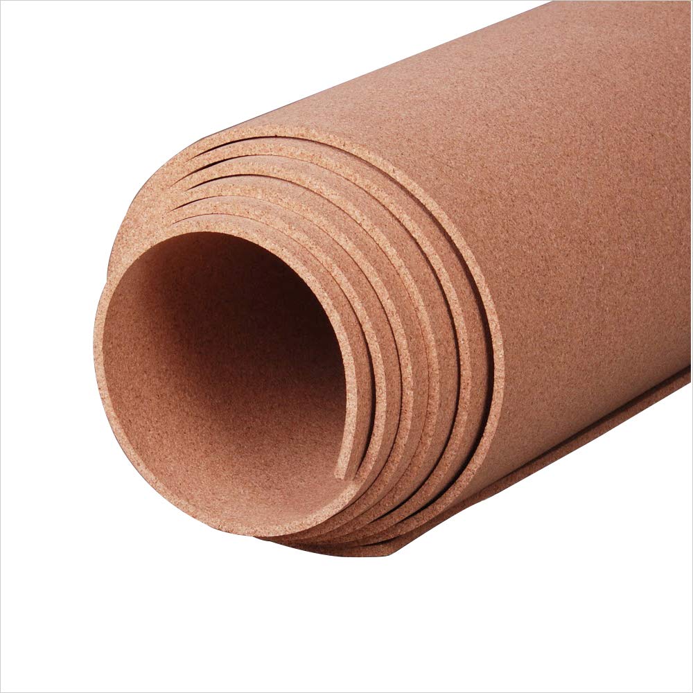 Manton Cork Roll - 4' x 8' x 1/4" - 100% Natural Premium Facing Grade Material