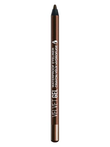 Marcelle Velvet Gel Waterproof Eyeliner, Bronzed Goddess, Hypoallergenic and Fragrance-Free, 0.04 oz
