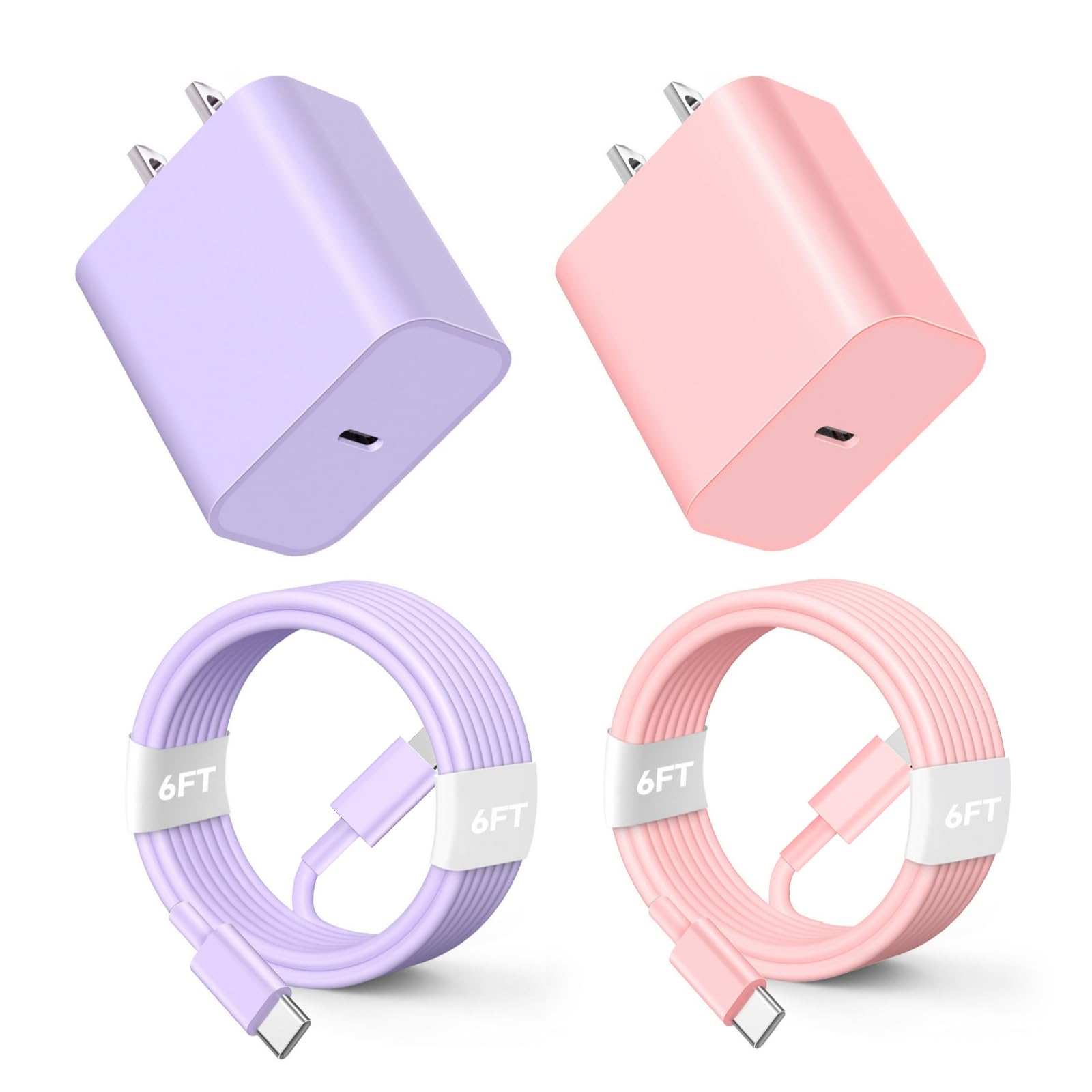BUSFUL 2023 Upgraded USB Cable for Phone Charger Cords