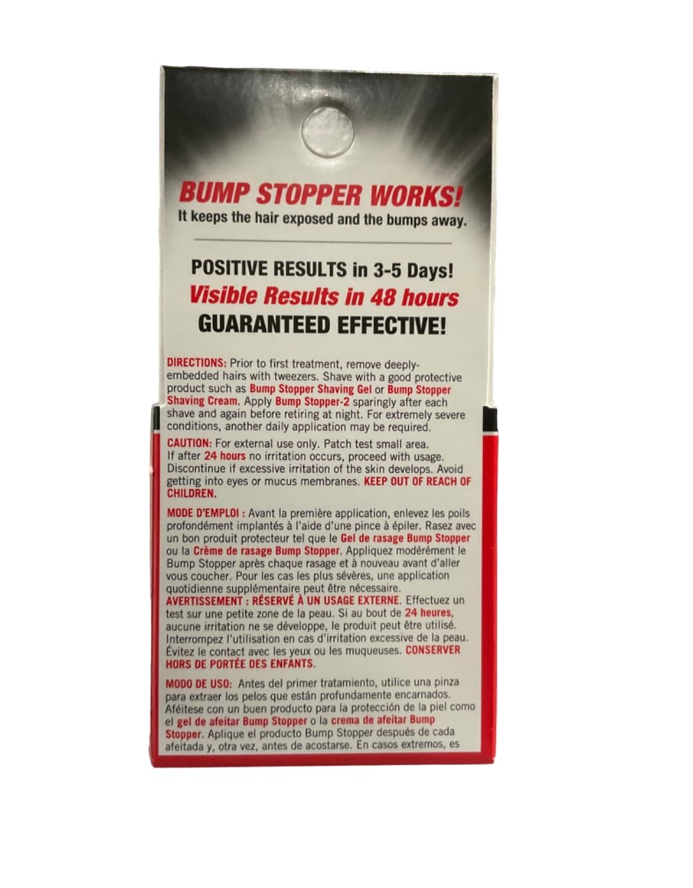 High Time Bump Stopper-2 0.5 Ounce Double Strength Treatment (14ml) (6 Pack)