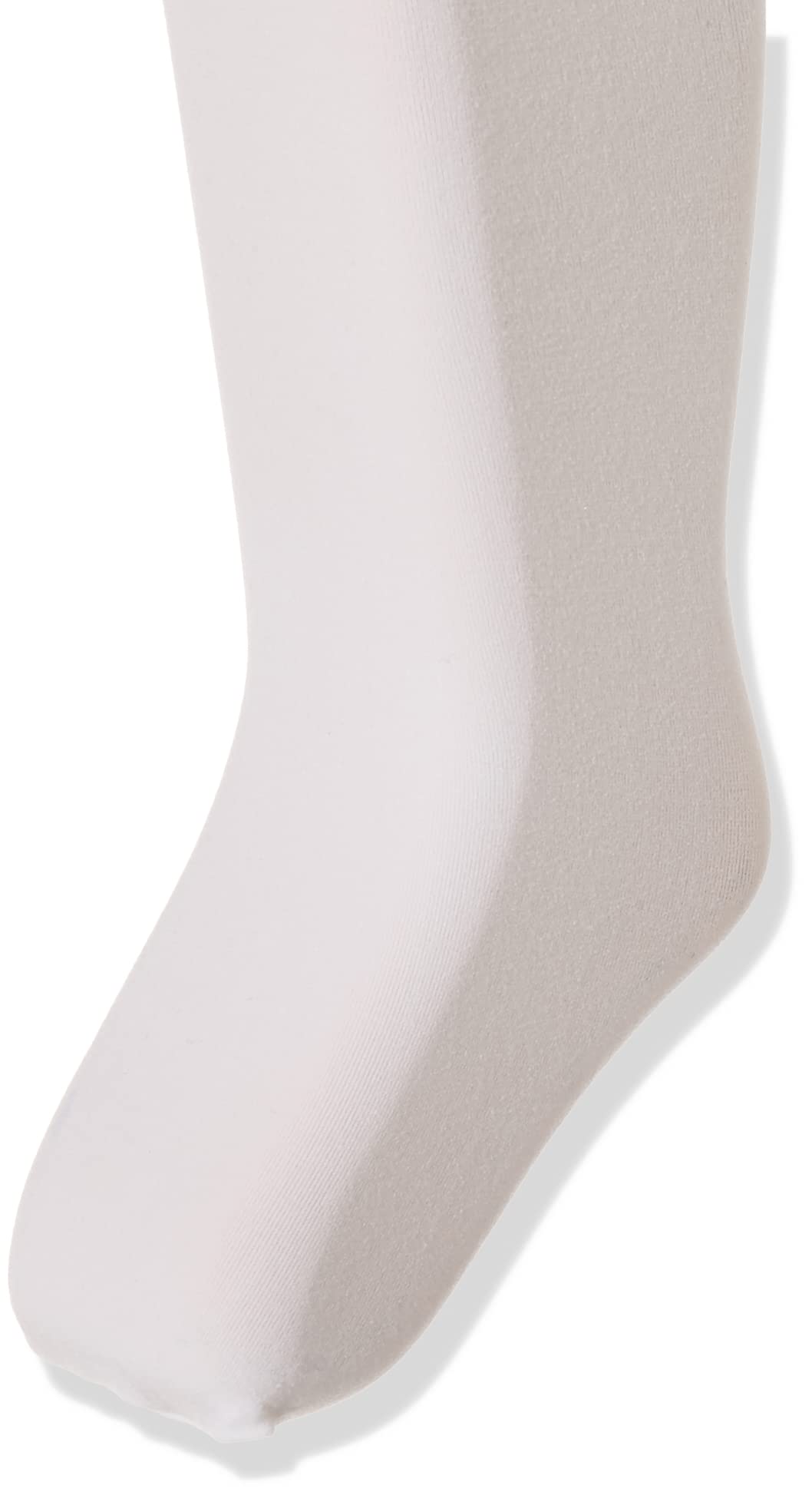 Jefferies Socks Baby Girls' Newborn Microfiber Rhumba Tights, White, 0-6 Months