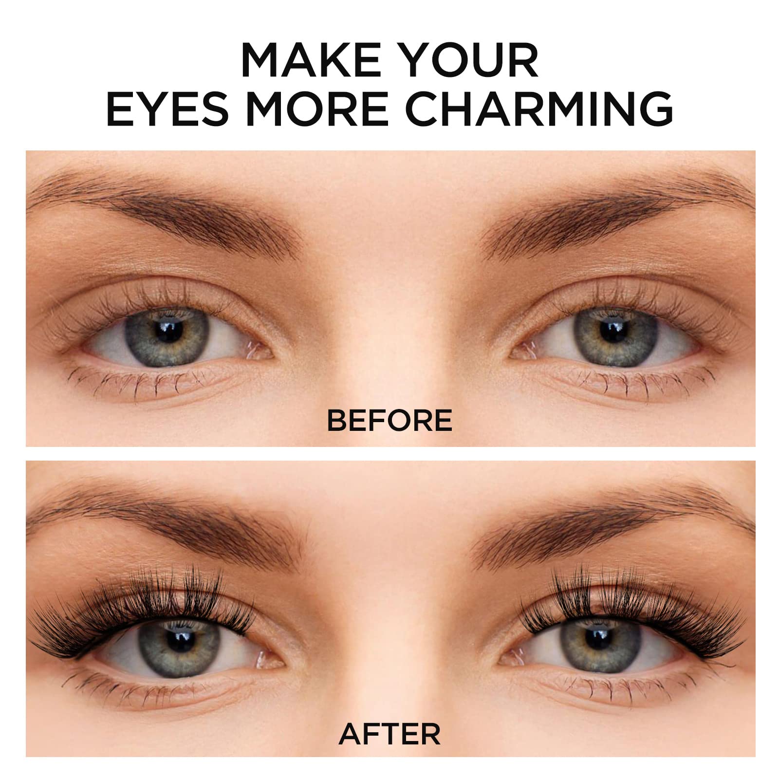 BEYELIAN Lash Bond and Seal, Cluster Lash Glue for Individual Cluster Lashes DIY Eyelash Extensions Latex Free Aftercare Sealant with Mascara Wand Super Strong Hold 72 Hours