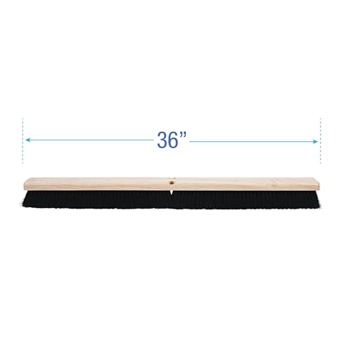 Boardwalk BWK20236 2.5 in. Black Tampico Fiber Bristles 36 in. Brush Floor Brush Head