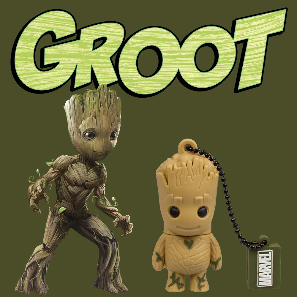 Tribe FD035502 Guardians of the Galaxy- Groot 16GB USB Flash Drive memory