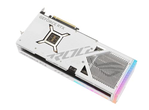 ASUS ROG Strix GeForce RTX ™ 4090 White Edition Gaming Graphics Card (PCIe 4.0, 24GB GDDR6X, HDMI 2.1a, DisplayPort 1.4a)