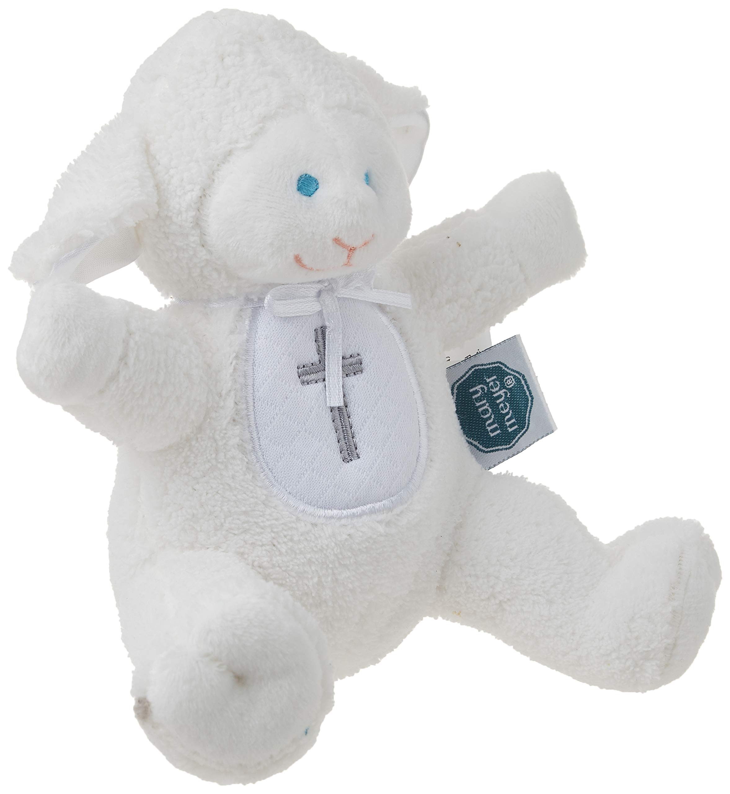 Mary Meyer Christening Lamb Blanket - 14 Inches