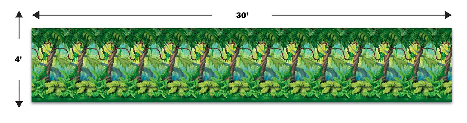 Jungle Trees Photo Backdrop