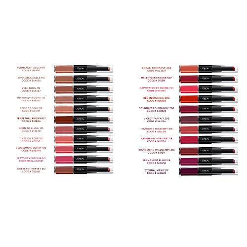 L'Oréal Paris Infallible Pro Last 2 Step Lipstick, Berry Chic, 1 fl. oz.
