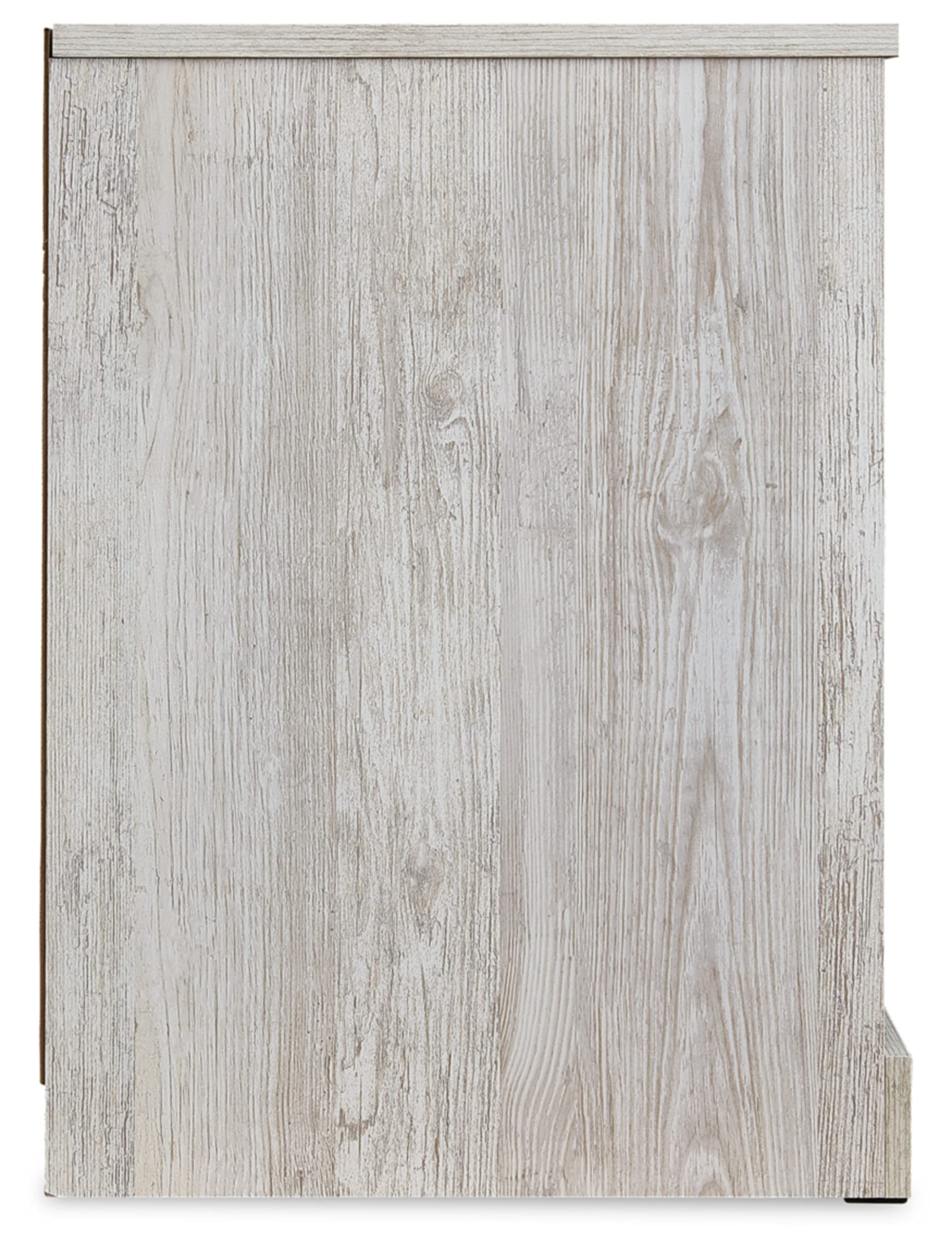 Signature Design by Ashley Paxberry Bohemian 1 Drawer Nightstand with Open Cubby, 22.09" Tall, White