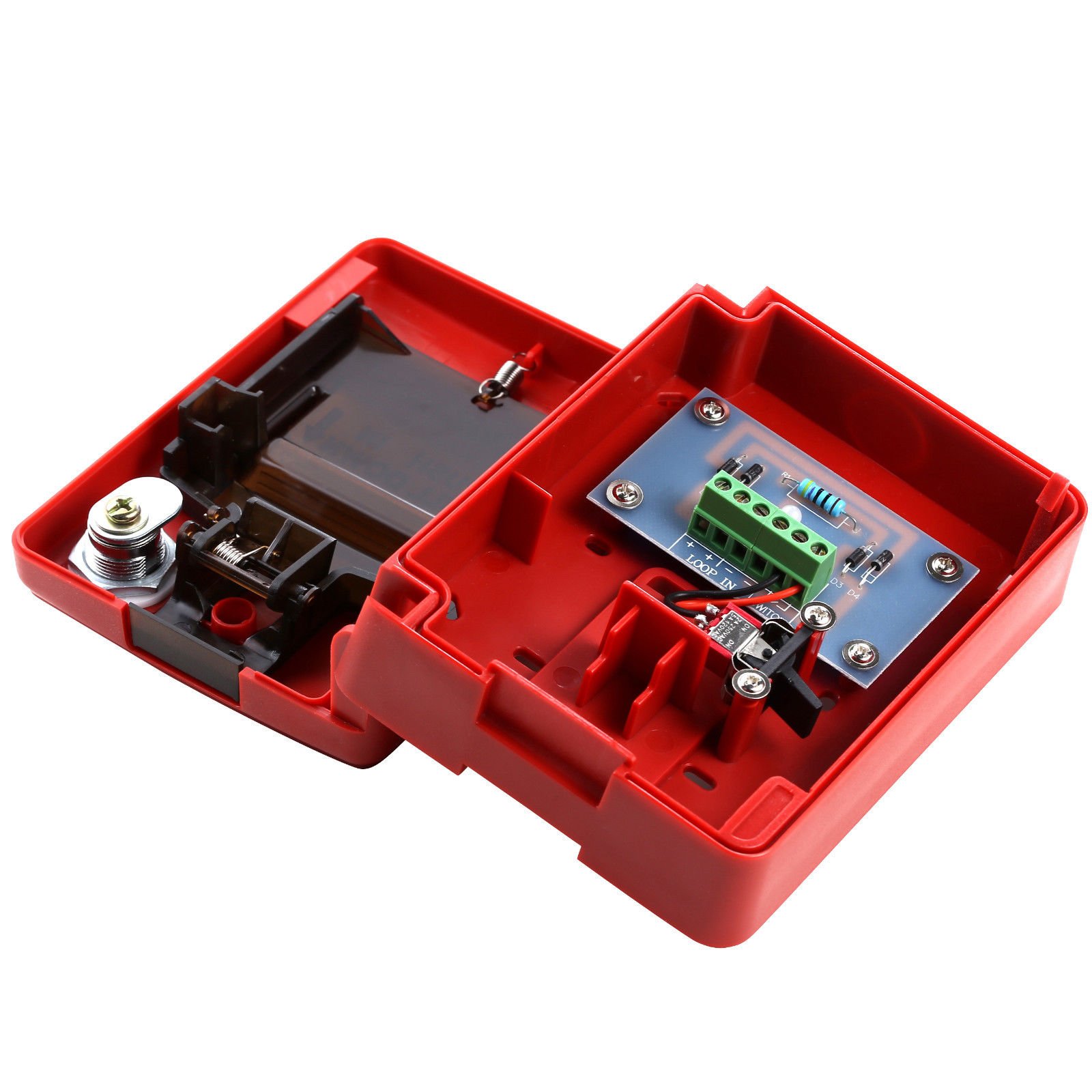 UHPPOTE Wired Emergency Fire Alarm Station 9-28VDC Conventional Dual Action Manual Call Point