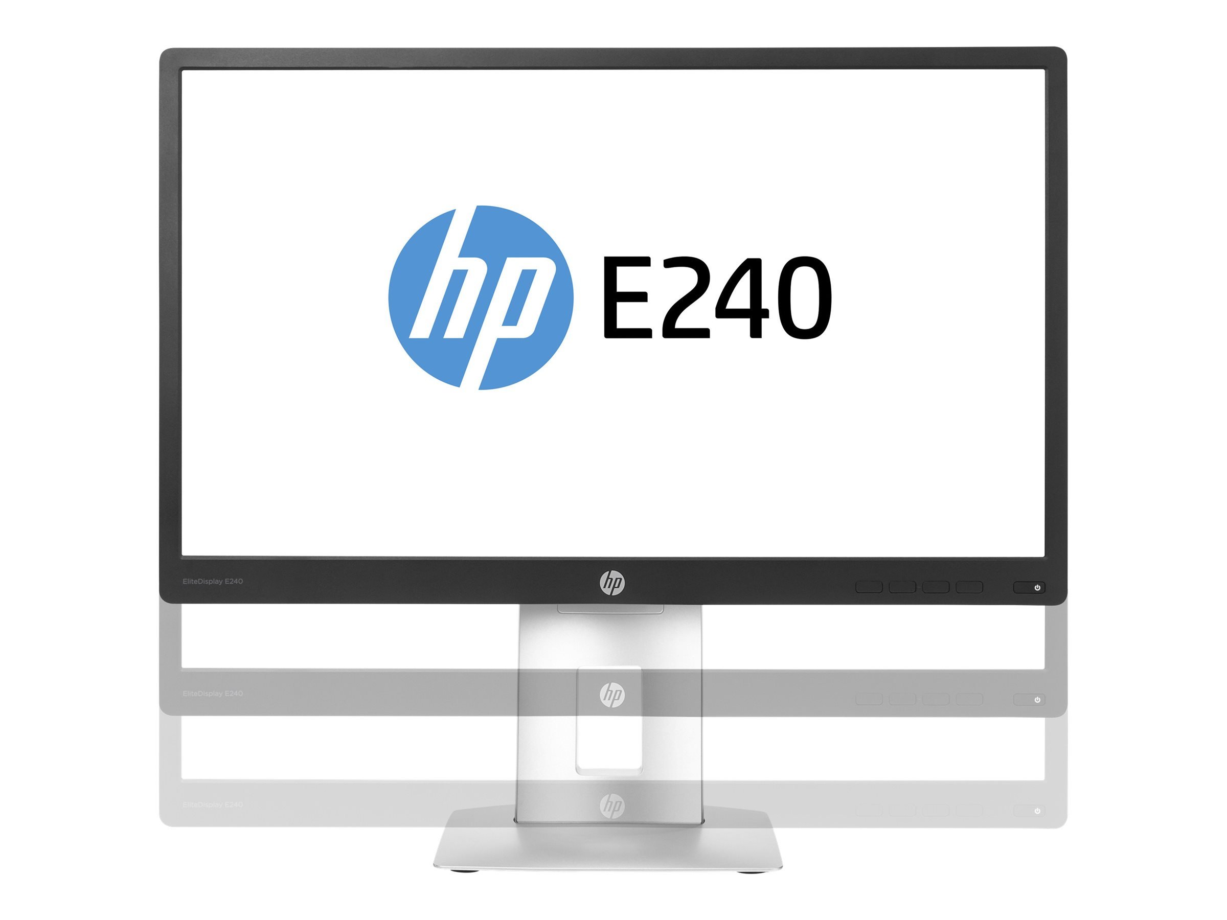 HP M1N99AA#ABA EliteDisplay E240 23.8'' 1080p Full HD LED-Backlit LCD Monitor, Black/Silver