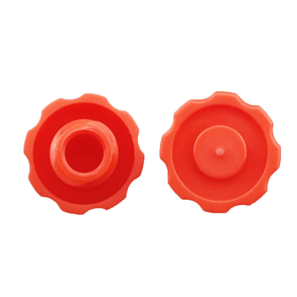 Orange Plastic Syringe Tip Cap, Syringe Tools suitable for All Size Syringe