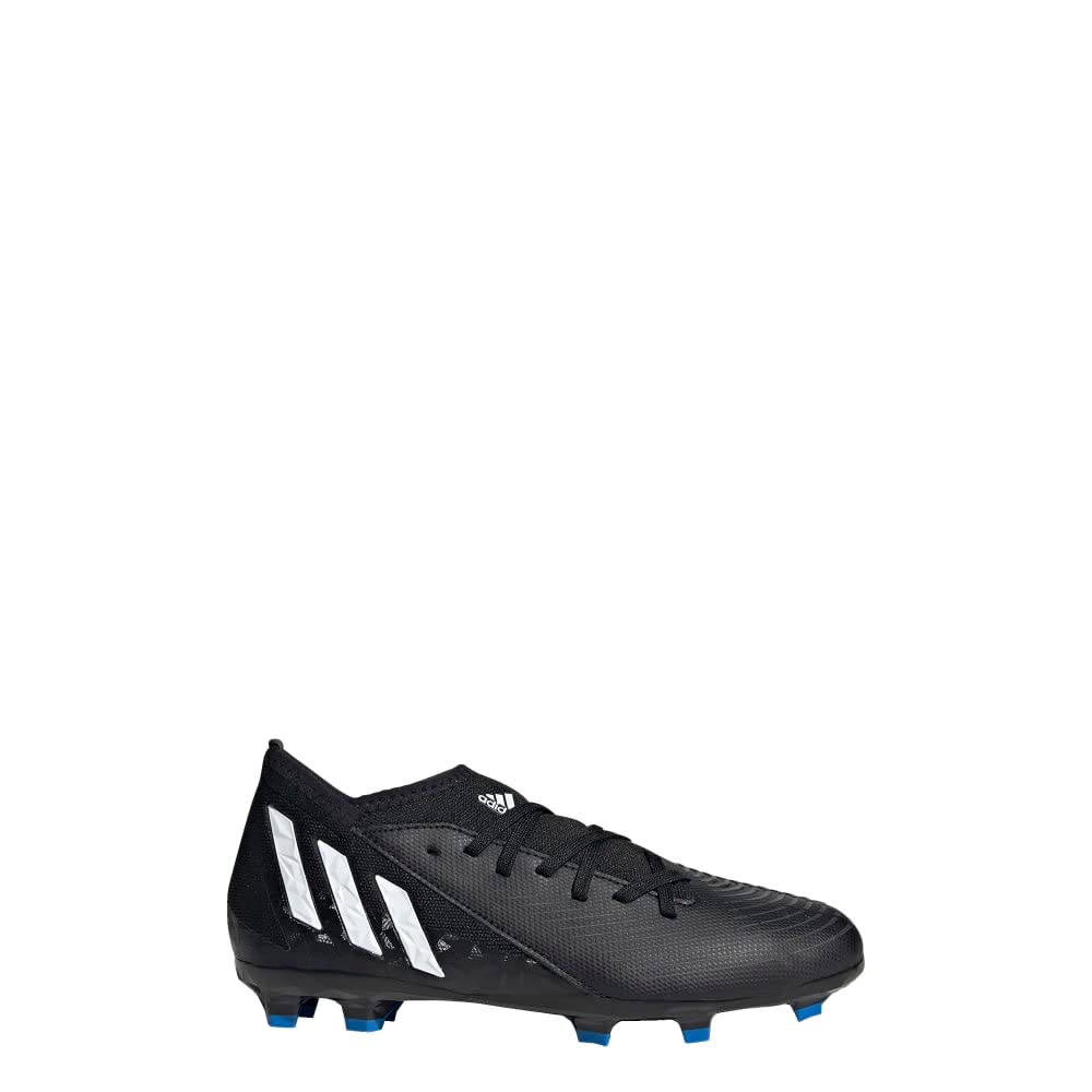 adidas Big Kid Predator Edge.3 Firm Ground Core Black/White/Vivid Red 6