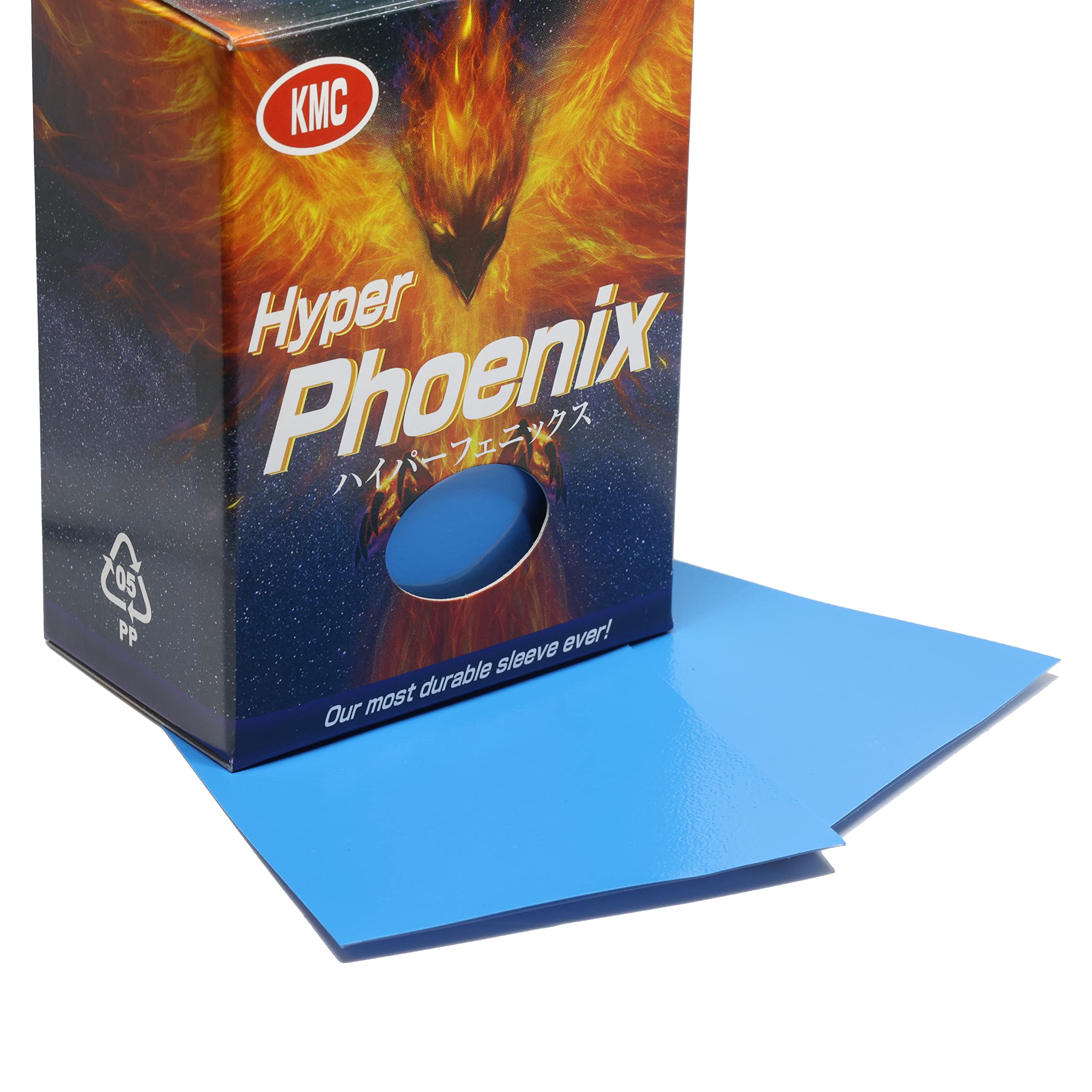 KMC Sleeves Full Size Hyper Phoenix - Matte Blue (100)