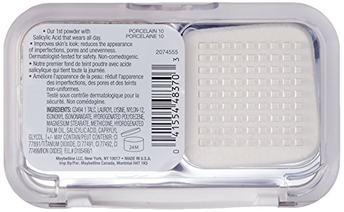 Maybelline New York Super Stay Better Skin Powder, Porcelain, 0.32 oz.