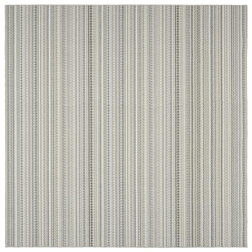 Garland Rug Carnival Stripe Assorted Earth Tone 12'x12' Modern Stain Resistance Area Rug