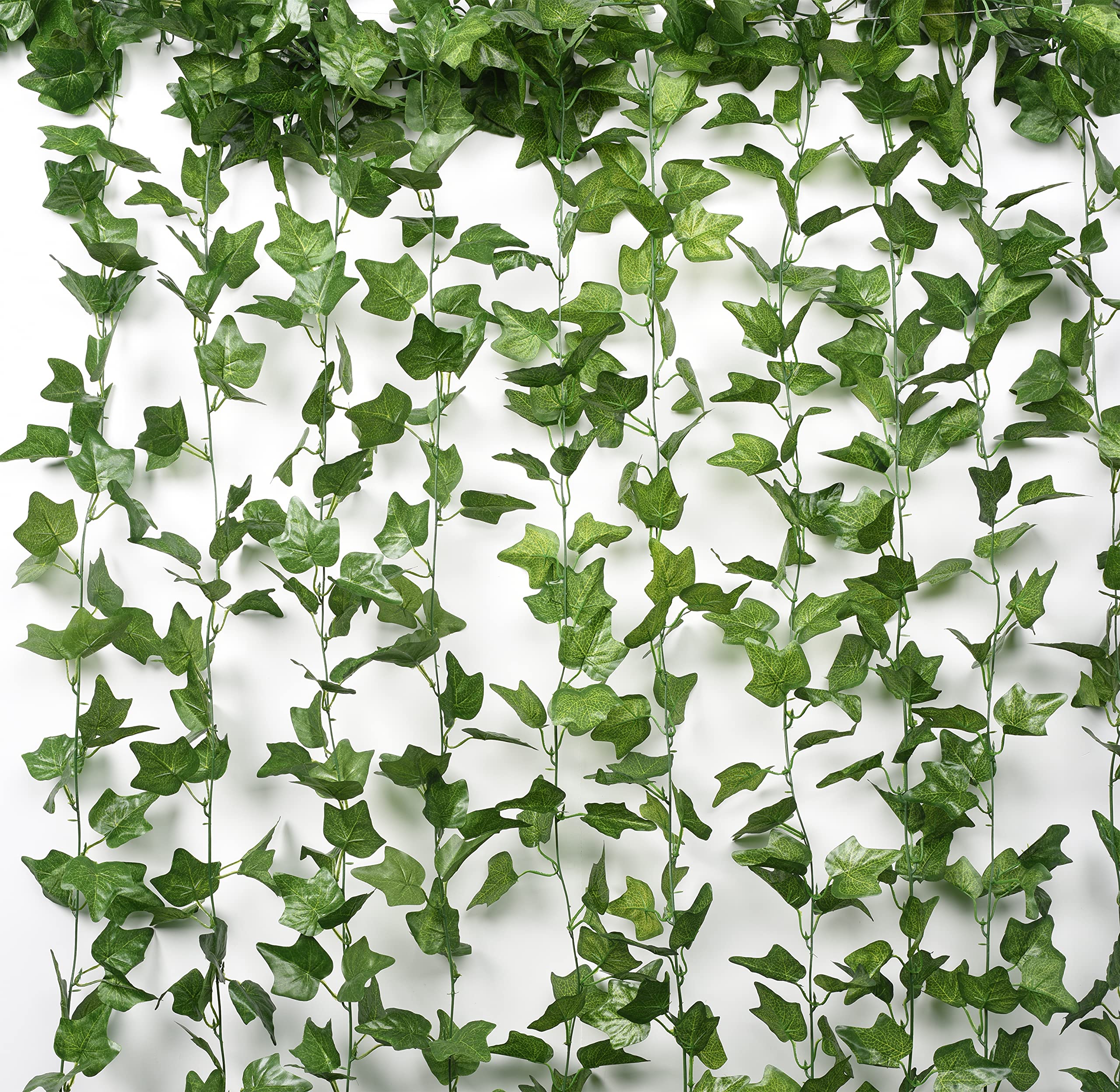 Karlling 5 Pack Room Decor Fake Plants Leaves Artificial Ivy Garland Greenery Hanging Aesthetic Living Room Wall Decor