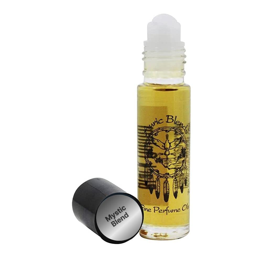 Auric Blends Mystic Blend Roll-on Perfume Oil | Alcohol Free, Vegan, Cruelty Free, Made in USA | 0.33 Fl. Oz