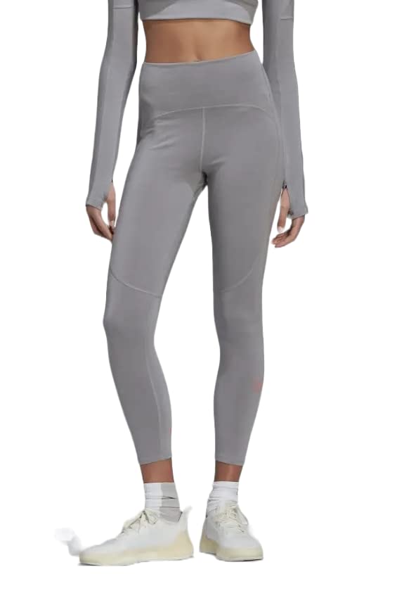 ADIDAS by Stella McCartney Women’S 7/8 Yoga Leggings, Light Onix, Medium