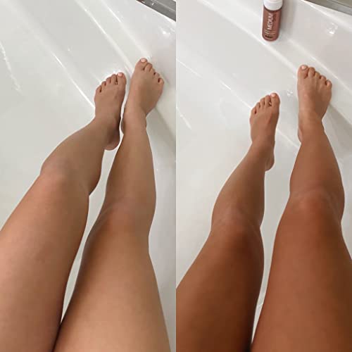 MineTan Medium Dark Self Tanner | Achieve Flawless, Streak-Free Tanning & Bronzed, Glowing Skin In As Little As An Hour, Salon Professional Formula Self Tan Foam, Coconut Scented, 100% Vegan, 200 ml