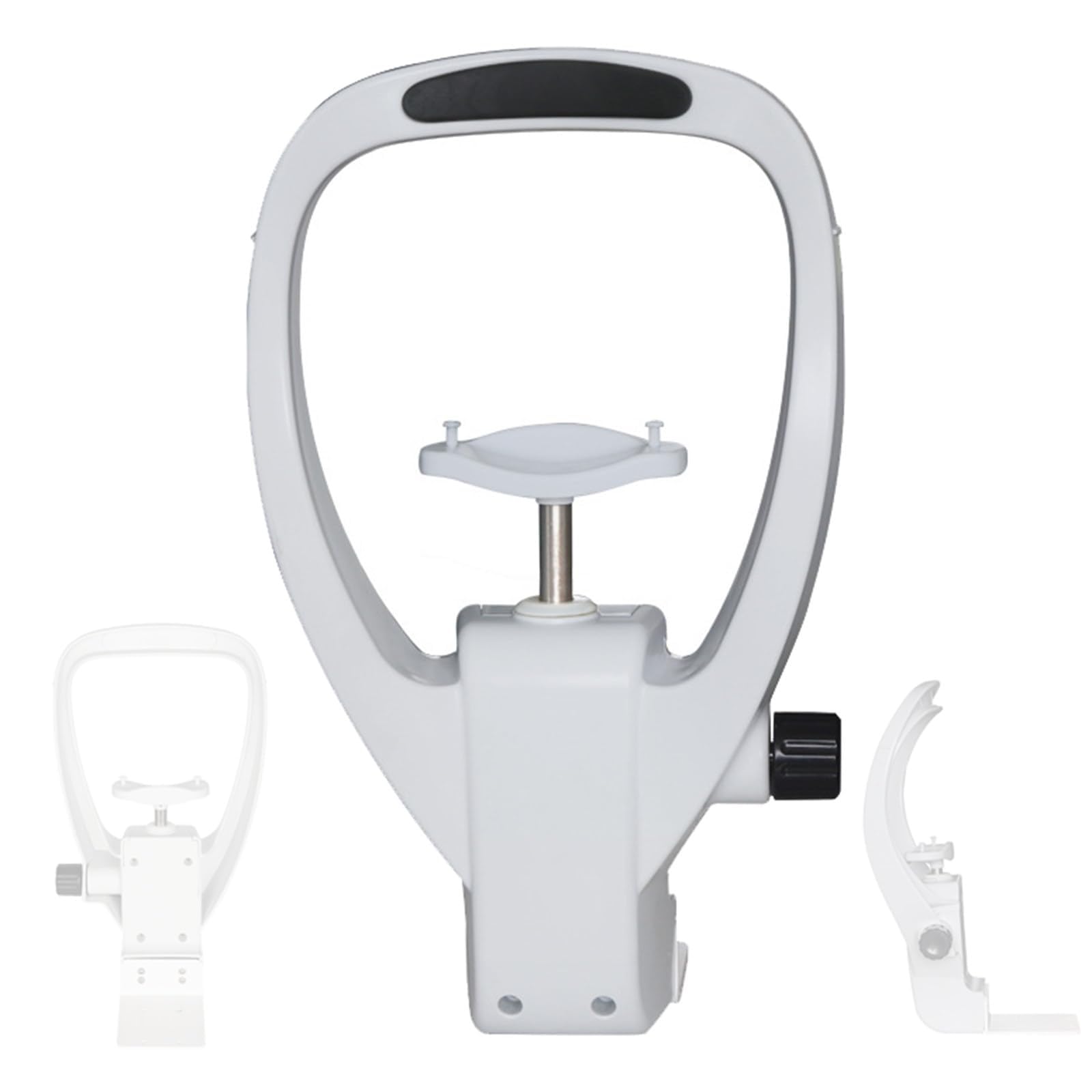 CFDZCP Optometry Lifting Chin Bracket Optical Instrument Chin Rest Forehead Bracket Set , 40mm Lifting Chin Bracket with Adjustment Knob, Glasses Equipment for Auto Refractometer, Vision Training