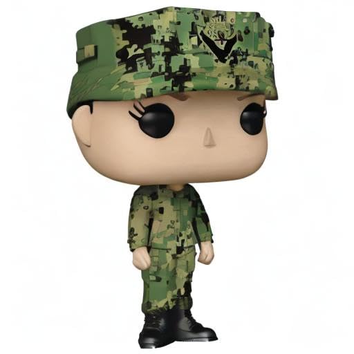 Funko POP Pop! Pops with Purpose: Military Navy - Female - C Multicolor Standard