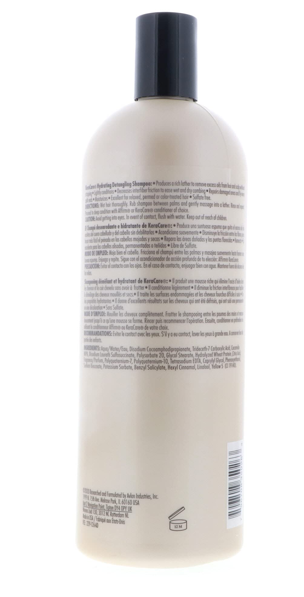 Keracare Hydrating Detangling Shampoo 32oz (Pack of 2)