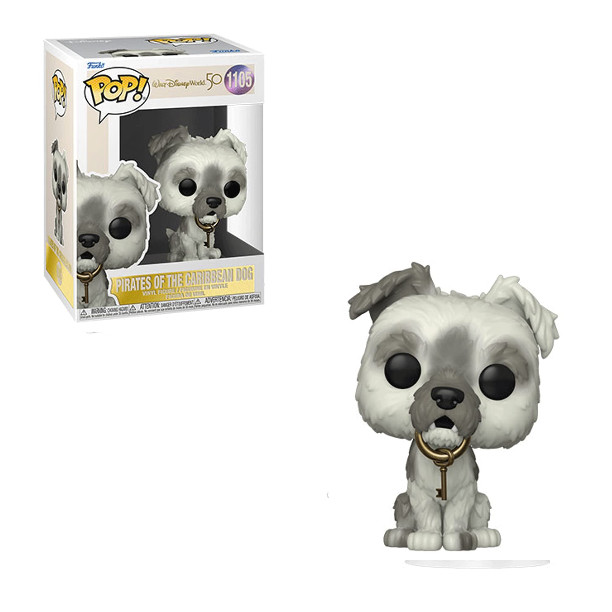 POP Disney: Walt Disney World 50th - Pirates of The Caribbean Dog with Keys, Multicolor, One Size, (58964)