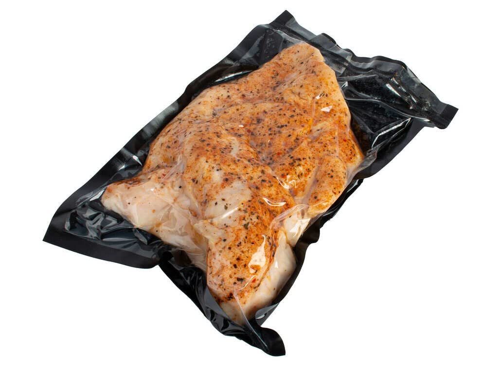 VacMaster Chamber Machine Pouches, Heavy Duty Pre-Cut Chamber Vacuum Sealer bags, 3 MIL Black and Clear, BPA Free, 250 Chamber Vacuum Sealer Bags Per Case (10" x 13")