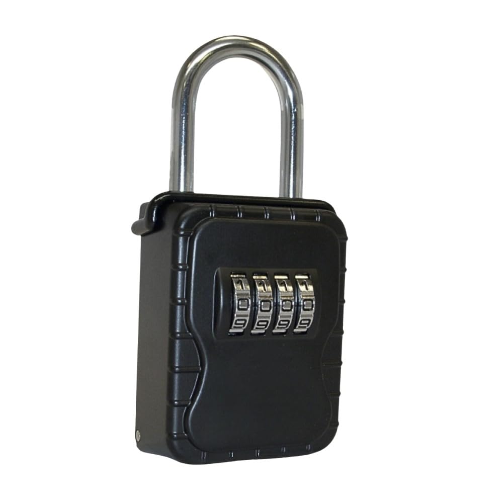 Key Lockbox Hide A Key Outdoor Hanging Lock Box Keysafe For Keys with Set Your Own 4 Digit Combination Code - Vault Locks 3200 (1)