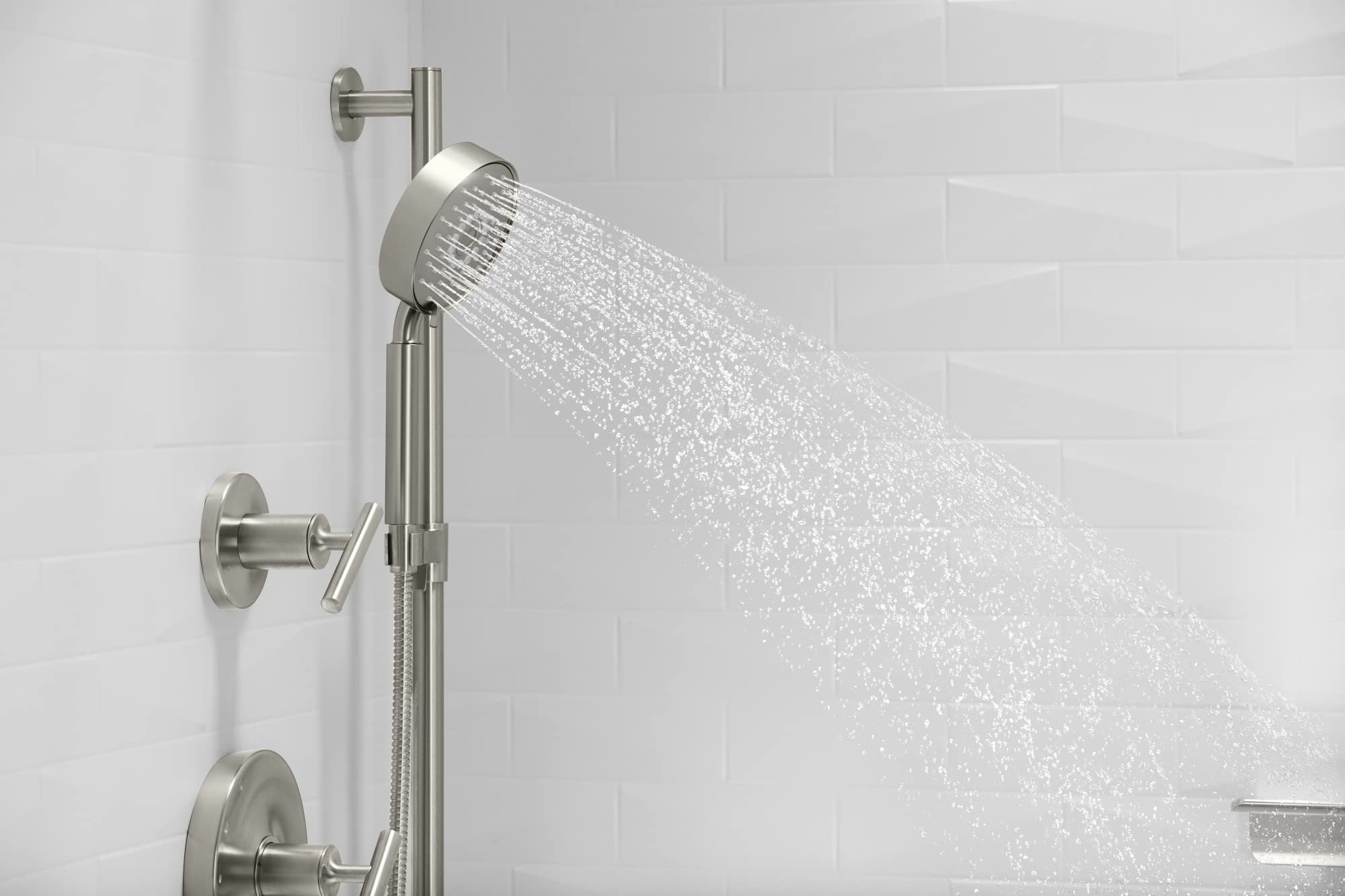 Kohler K-22166-AF Purist Multifunction HANDSHOWER 2.5 GPM, Vibrant French Gold