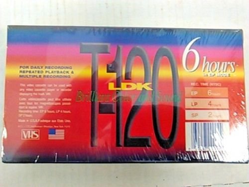 LDK T-120 VHS Tape