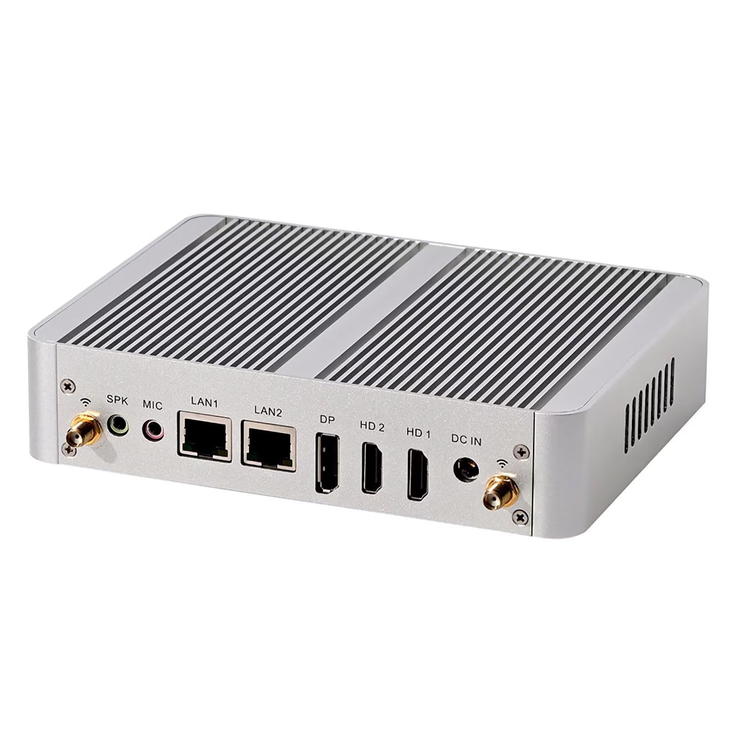 KINGDEL Mini PC, 12th Gen N100(4C/4T, Up to 3.4GHz, TDP 6W), 8GB DDR4 RAM 128GB SSD Mini Desktop Computer 4K-Triple-Screen Dual LAN for Personal Media